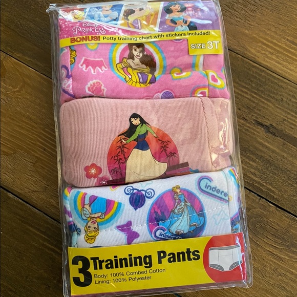 Other | Disney Princesses Training Pants Size 3t | Poshmark